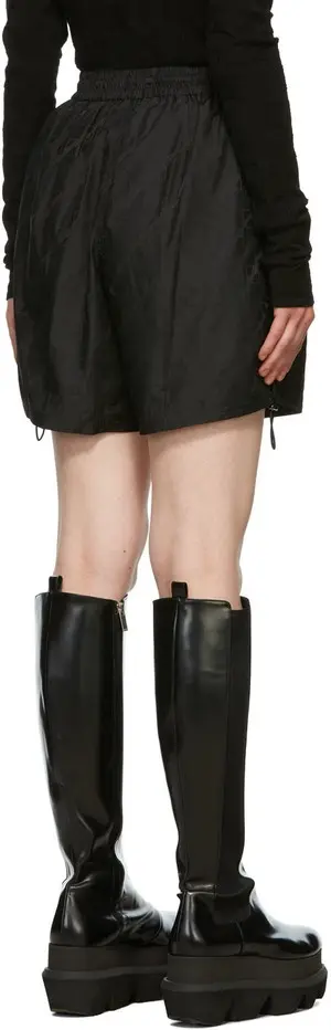 We11Done Logo Elasticated Waist Shorts
