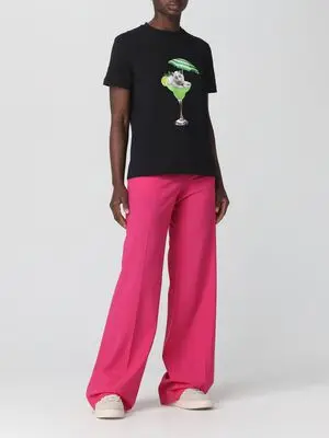 MSGM Straight Leg Trousers - Pink