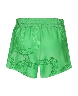 Stella McCartney Elastic Waist Printed Shorts - Green