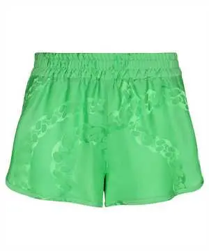 Stella McCartney Elastic Waist Printed Shorts - Green