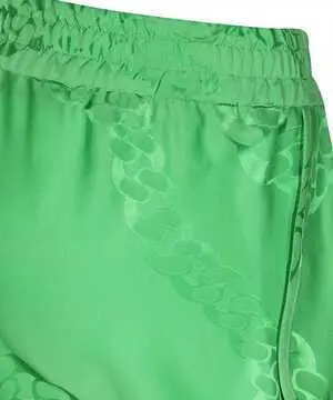Stella McCartney Elastic Waist Printed Shorts - Green