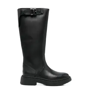 Ash Thick Heeled Short Boots