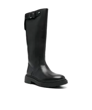 Ash Thick Heeled Short Boots