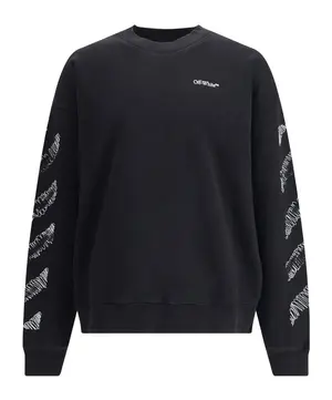 Off-White Scribble Diagram Crewneck Sweatshirt