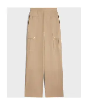 Celine Cotton Twill Cargo Pants