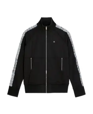 Givenchy 4g Zipped Track Jacket - Black