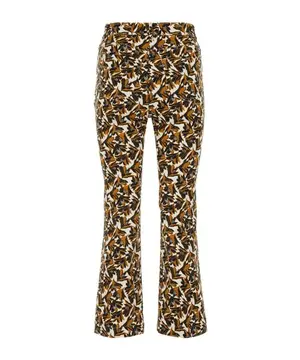 Max Mara All-over Patterned Flared Pants