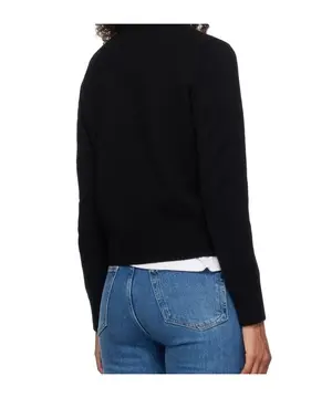 Maison Kitsuné Fox Head Intarsia Regular Jumper - Black