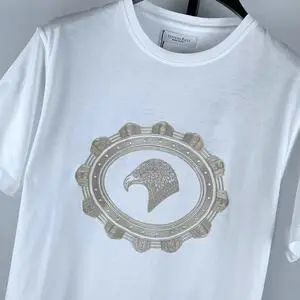 Stefano Ricci Crew Neck Short-sleeve T-shirt