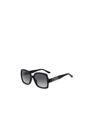 JIMMY CHOO Sammi Oversized Geometric Sunglasses