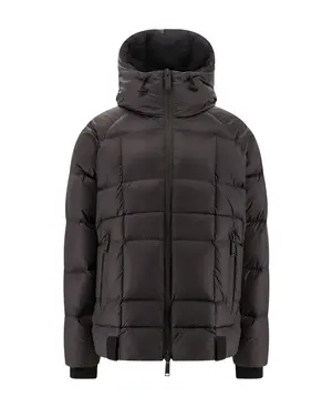 Dsquared2 Padded Zip-up Hooded Jacket - Black