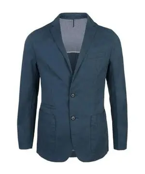 Hugo Boss Single-breasted Suit Jacket - Blue