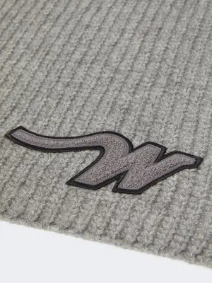 Max Mara Wool Yarn Scarf - Medium Gray