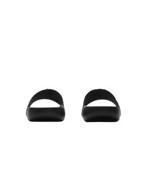 Burberry Checked Slip-on Slides - Black