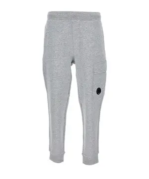 C.P. COMPANY Fleece Cargo Joggers - Gray
