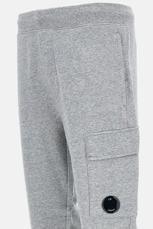 C.P. COMPANY Fleece Cargo Joggers - Gray