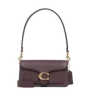COACH Tabby 20 Logo Plaque Shoulder Bag