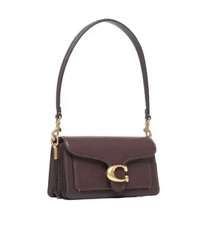 COACH Tabby 20 Logo Plaque Shoulder Bag