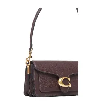 COACH Tabby 20 Logo Plaque Shoulder Bag