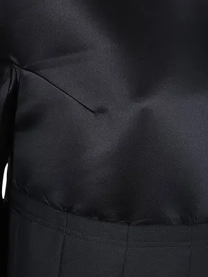 Comme Des Garçons Pleated Midi Dress