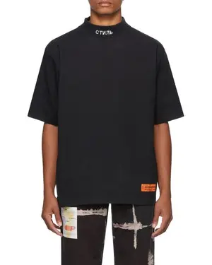 Heron Preston Logo T-shirt - Black