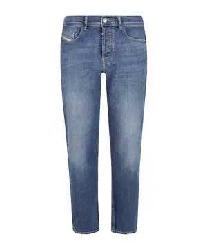 DIESEL® D-definitive Logo Plaque Denim Jeans