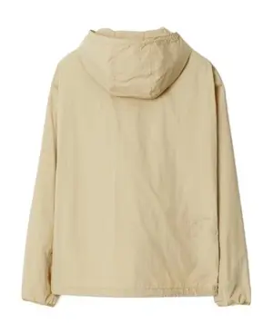 Burberry Logo-embroidered Hooded Jacket