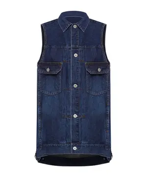Sacai Denim Vests For Women