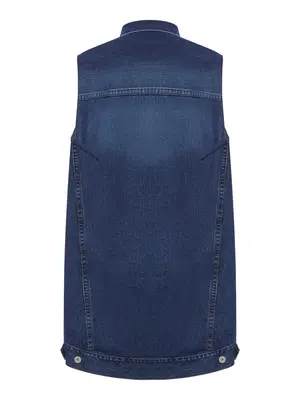 Sacai Button-up Denim Gilet