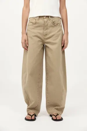 ST. AGNI Mid Rise Balloon Jeans