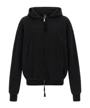 THOM KROM Zip-closure Hoodie Sweater