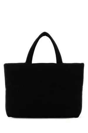 Saint Laurent Logo Detailed Top Handle Bag - Black