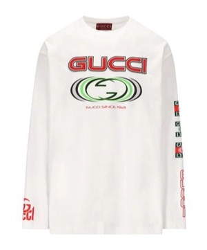 Gucci Logo Printed Crewneck T-shirt