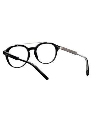 Dior Logo Flat Mirror Eyeglasses