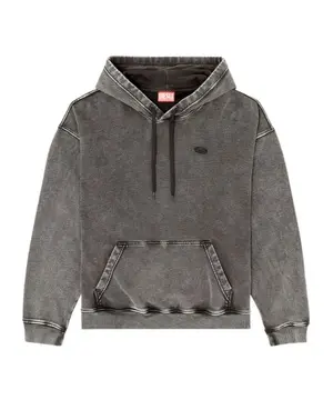 DIESEL® S-boxt-hood-den Hoodie - Dark Grey