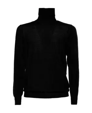 PAOLO PECORA Ribbed Roll Neck Knitted Jumper