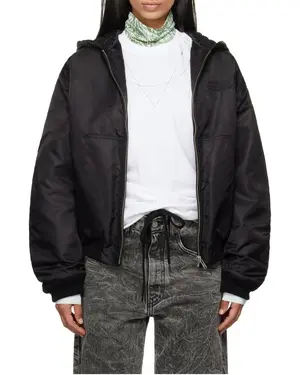MAISON MARGIELA Zip-up Hooded Jacket