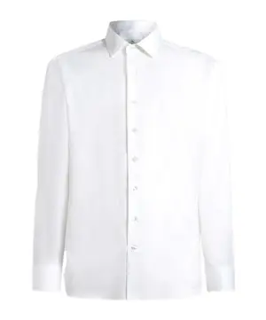 Etro Jacquard Button-up Shirt - White