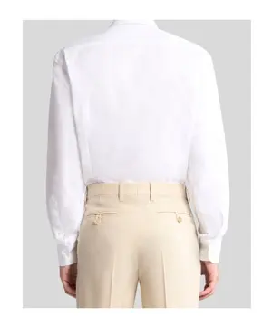 Etro Jacquard Button-up Shirt - White