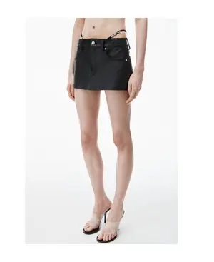 Alexander Wang Button Detailed Mini Skorts