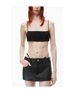 Alexander Wang Button Detailed Mini Skorts