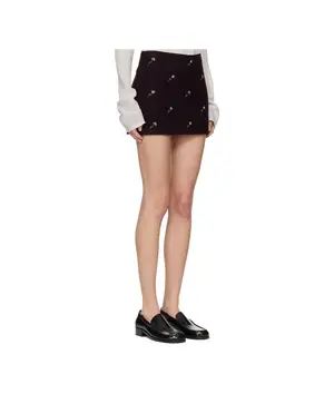 RIER Walker Floral Print Mini Skirt - Multicolor