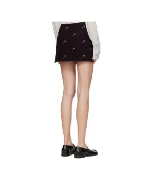 RIER Walker Floral Print Mini Skirt - Multicolor
