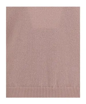Zegna Long-sleeved V-neck Jumper - Nude