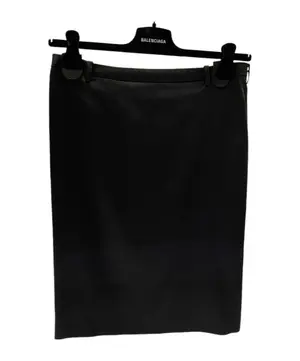 Balenciaga Tailored Midi Skirt - Black