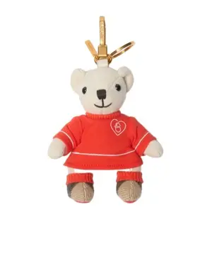 Burberry Bear Embroidered Keychain