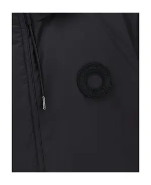 Burberry High-neck Logo-patch Padded Down Jacket