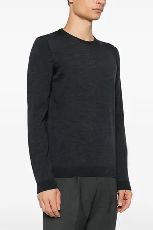 ROBERTO COLLINA High-neck Wool Sweater - Black