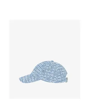 Givenchy 4g Embroidered Denim Baseball Cap