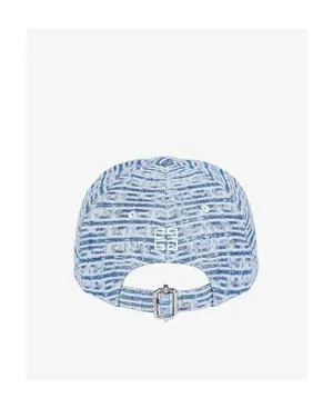 Givenchy 4g Embroidered Denim Baseball Cap